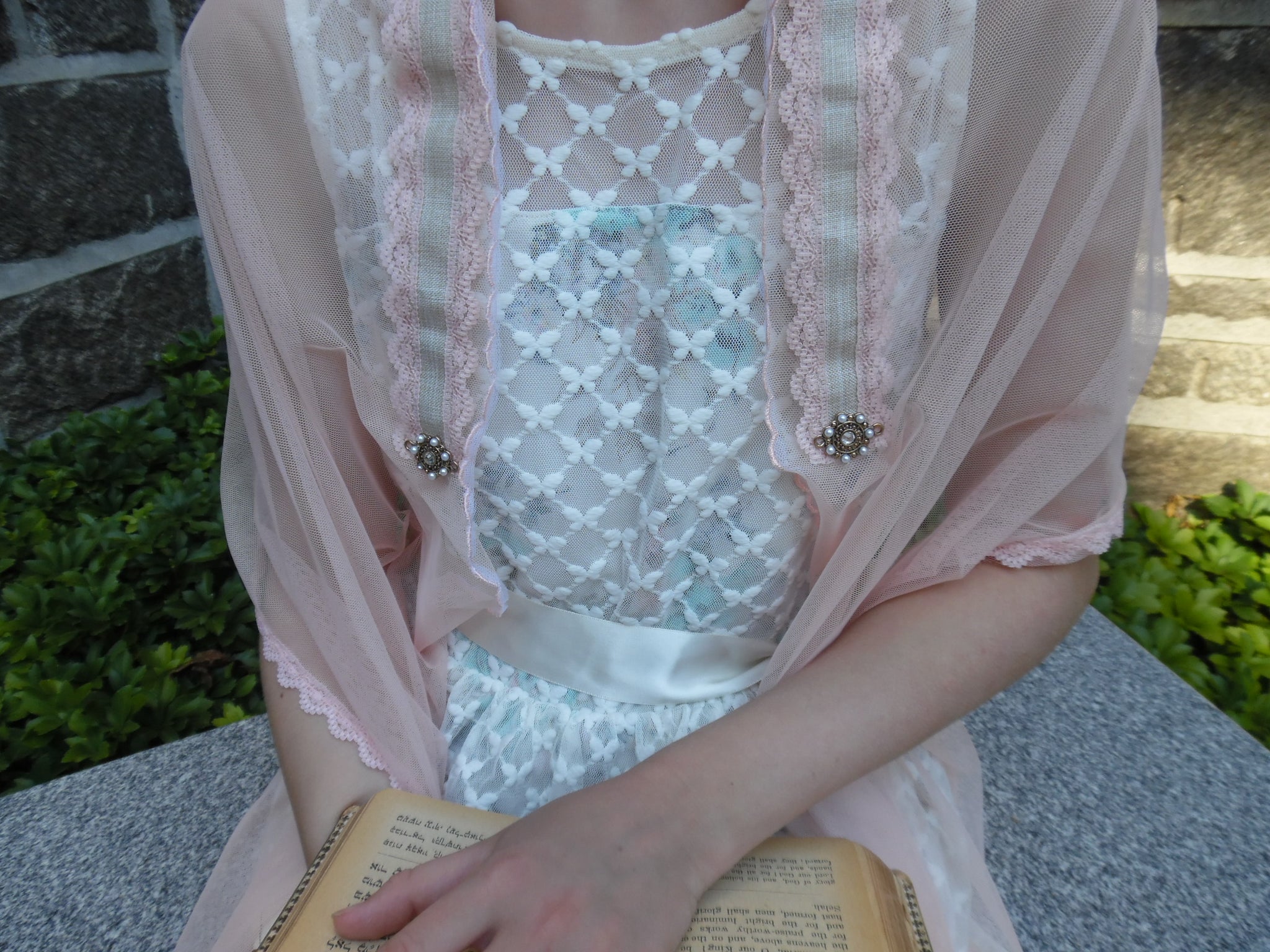 Ballerina Blush Ladies Tallit – HandmadeByChana